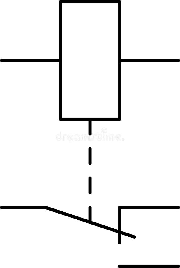 Electronic Circuit Symbols. Graphic Symbols for Electrical Components ...
