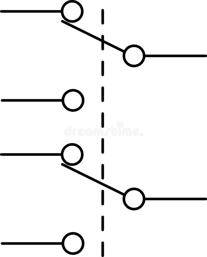 Electronic Circuit Symbols. Graphic Symbols for Electrical Components ...