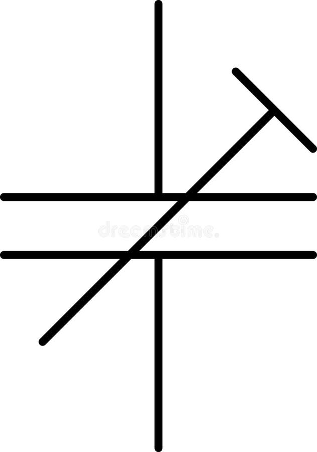 Electronic Circuit Symbols. Graphic Symbols for Electrical Components ...