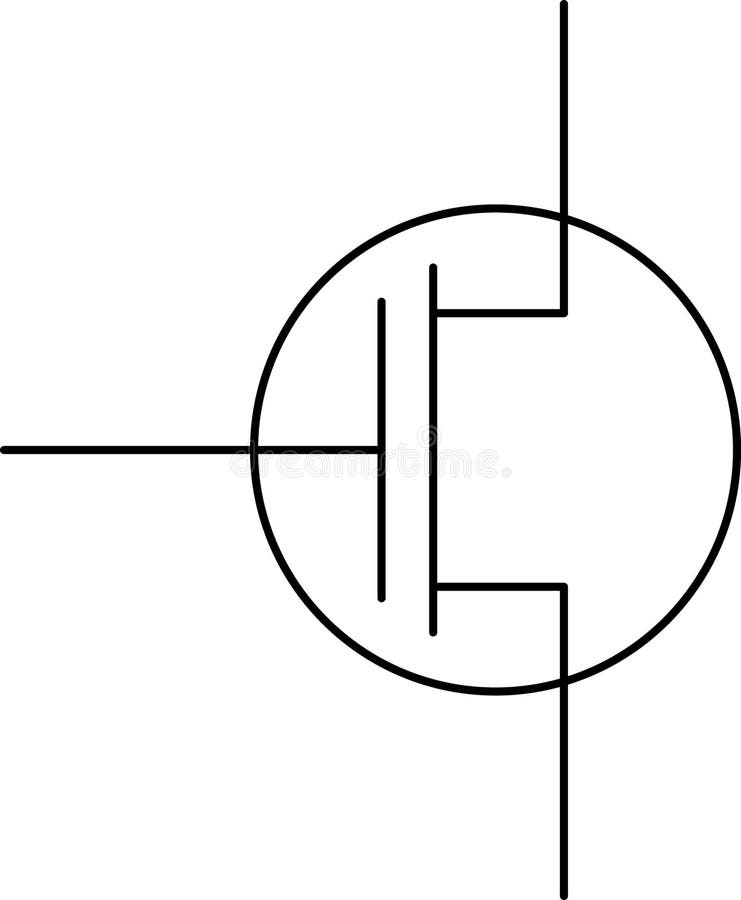 Electronic Circuit Symbols. Graphic Symbols for Electrical Components ...