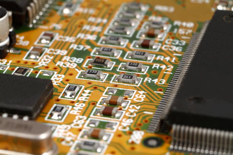 Electronic circuits stock photo. Image of element, device - 12091576