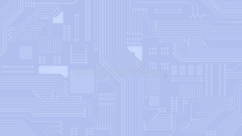 Electronic Circuits Vector PCB Background Stock Vector - Illustration ...