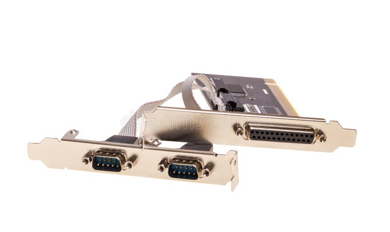 Electronic Collection - Computer Digital Input Output Port Card Stock ...