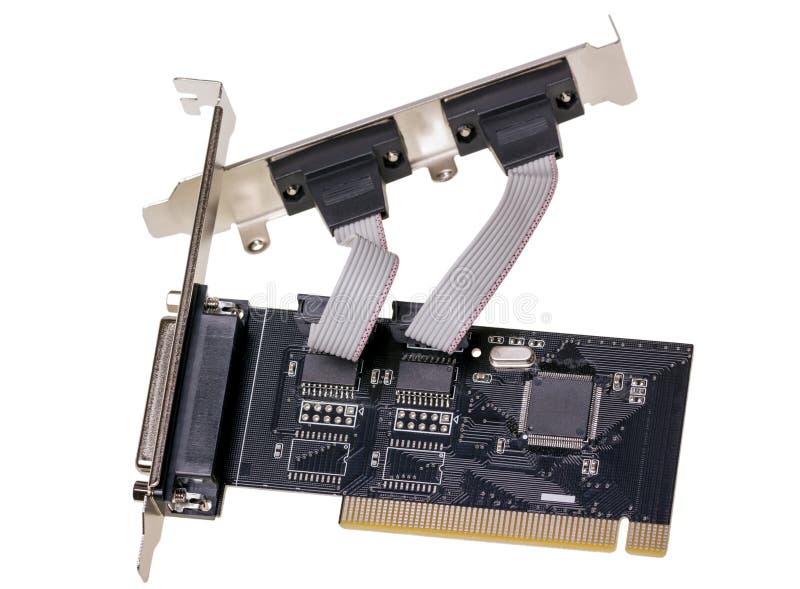 Electronic Collection - Computer Digital Input Output Port Card Stock ...