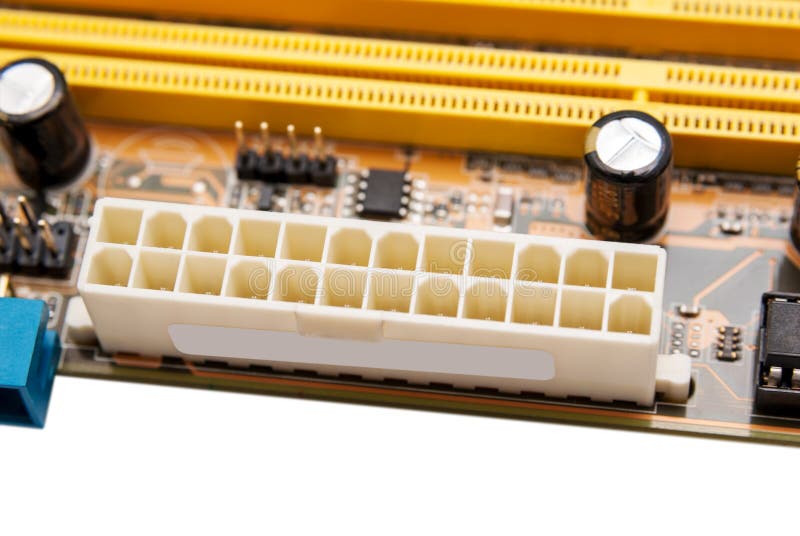 Electronic Collection - Installation of Processor Stock Photo - Image ...