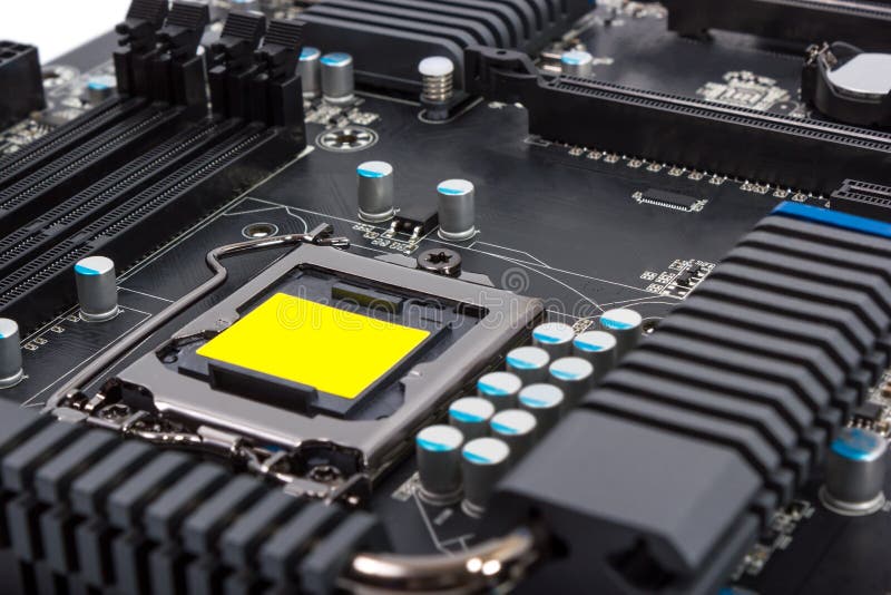 Electronic Collection - Multiphase Power System Modern Processor Stock ...