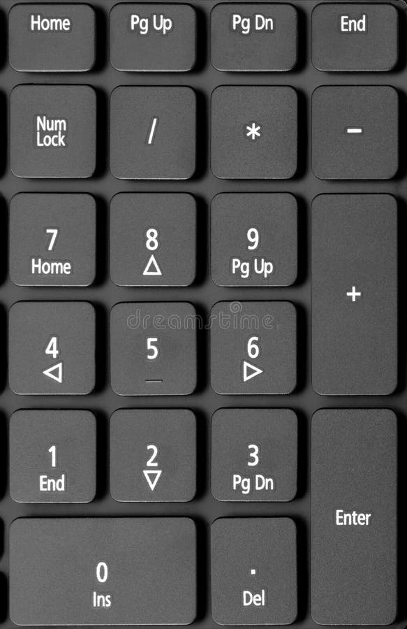Electronic Collection - Numeric Keypad Stock Photo - Image of control ...