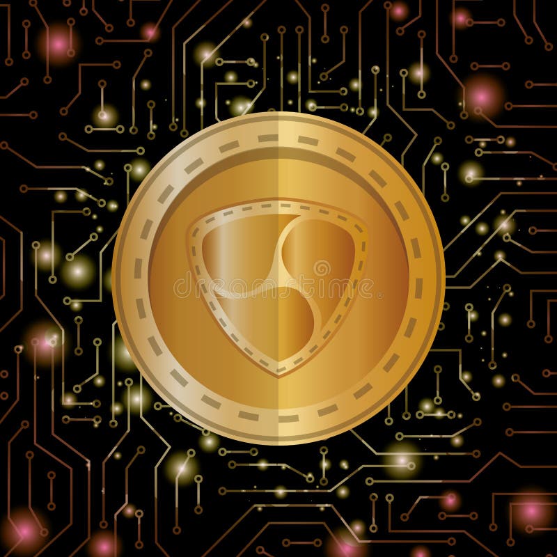 Electronic Commerce with Nem Stock Vector - Illustration of internet ...