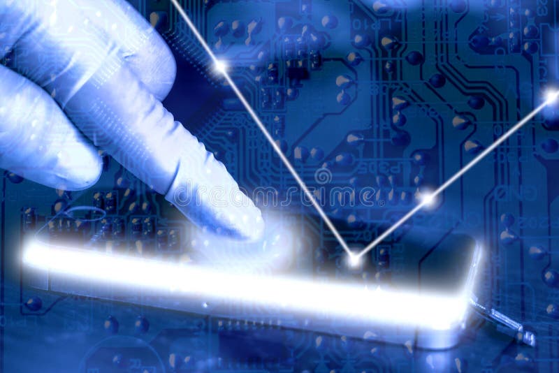 Electonic stock photo. Image of cmos, futuristic, device - 159821166