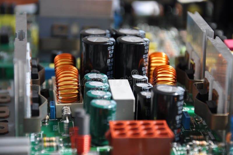 Electronic components stock image. Image of circuit, electronic - 20778677