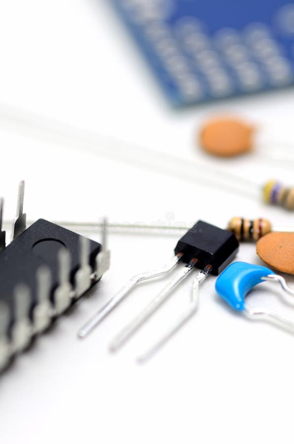 Electronic Components For Robotics And Microcontrollers, DIY, STEM ...