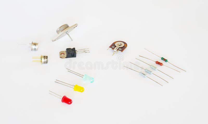 Electronic Components For Robotics And Microcontrollers, DIY, STEM ...