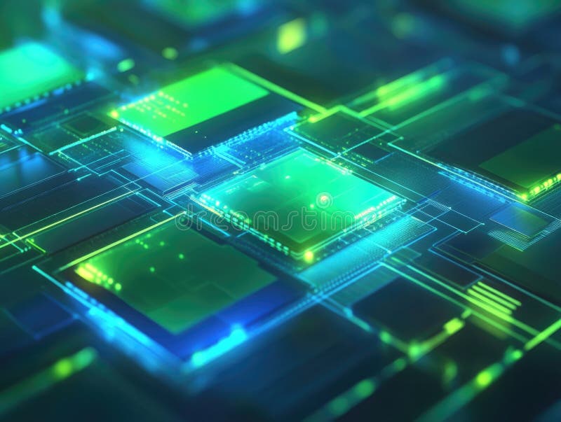 Electronic Components Close-up Stock Image - Image of electronic ...