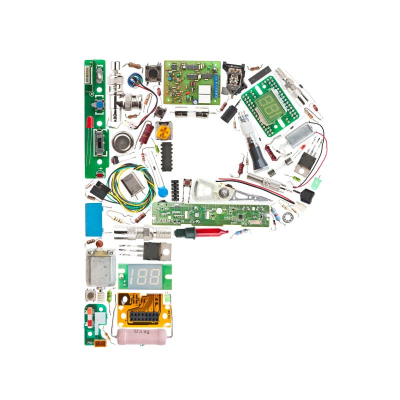 Electronic Components Letter Stock Illustrations – 123 Electronic ...