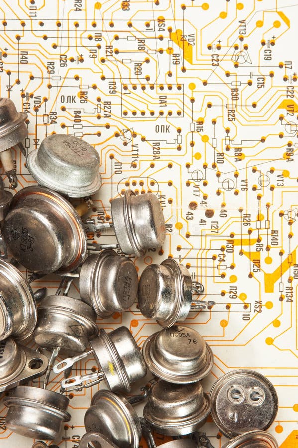 Electronic components stock image. Image of electric - 62146093