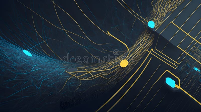 Electronic Computer Hardware Technology. Motherboard Digital Chip. Tech ...