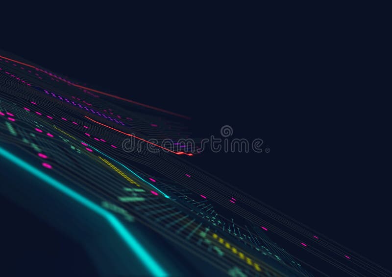 Electronic Computer Hardware Technology. Template Design Stock Vector ...