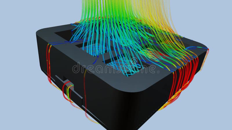 Electronic Connection Box Airflow Simulation - CFD Simulation ...