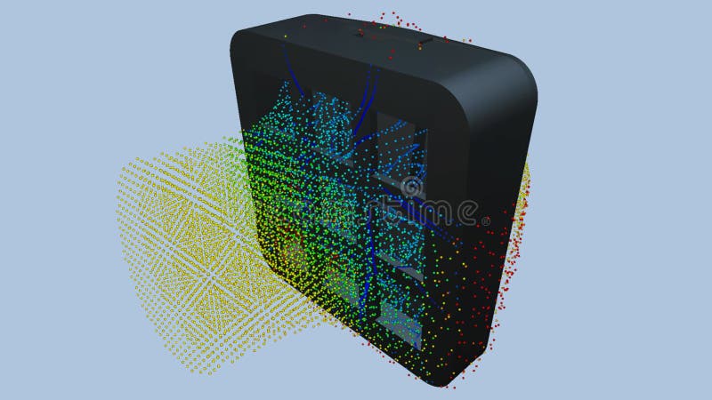 Electronic Connection Box Airflow Simulation - CFD Simulation ...