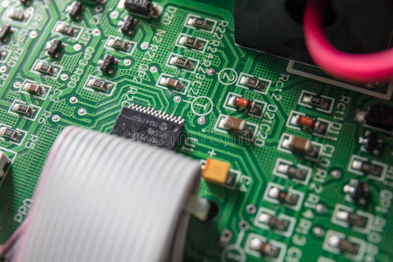 Electronic control center stock photo. Image of main - 183885320