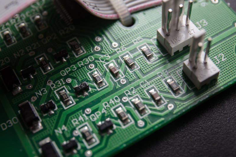 Electronic control center stock image. Image of board - 183885405