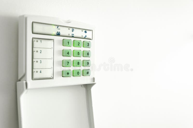 Electronic Control Panel of the Apartment and Office Security Alarm ...