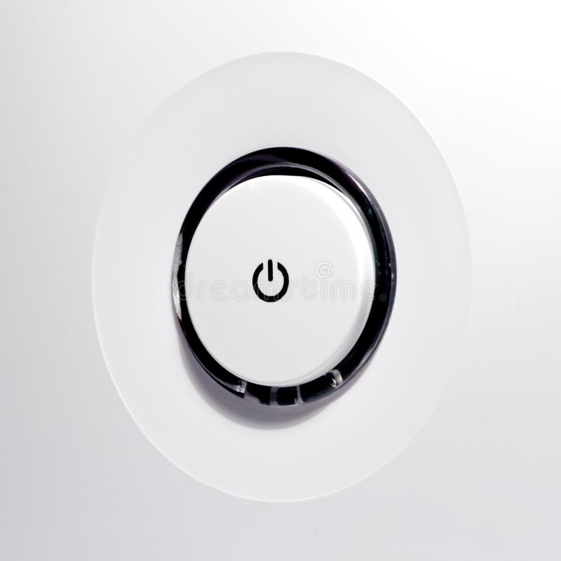 Electronic Device Power Button Stock Image - Image of switch, push ...