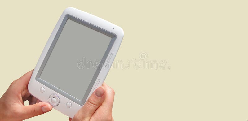 Concept For Reading Electronic Books Stock Image - Image of gadget ...