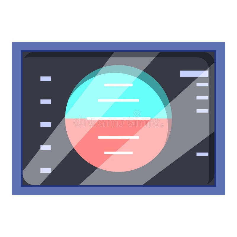 Electronic Device Showing Round Bar Graph Displaying Information Stock ...