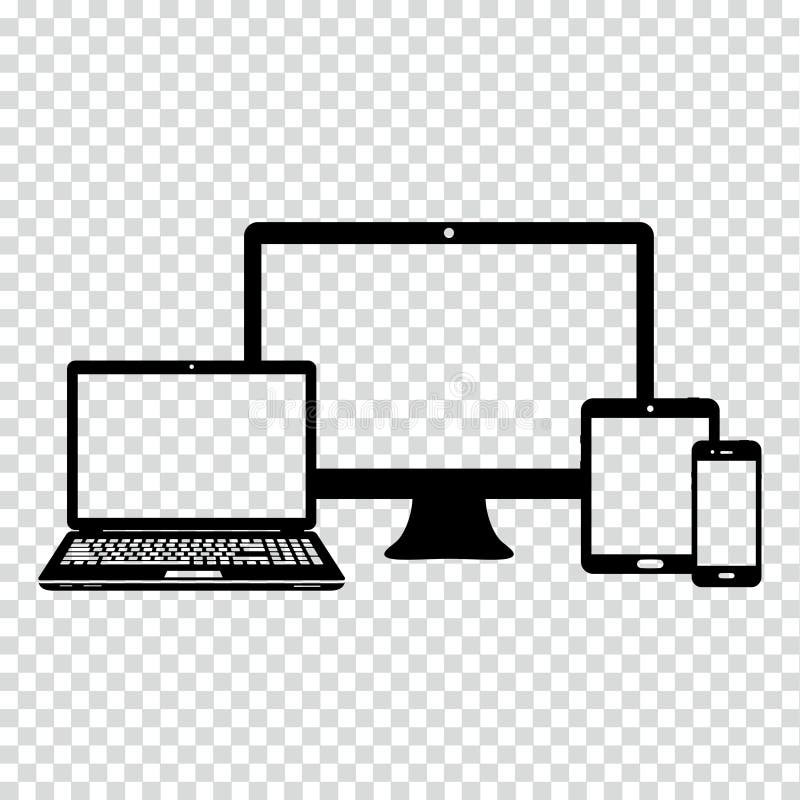 Electronic Devices Transparent Background Stock Illustrations – 948 ...