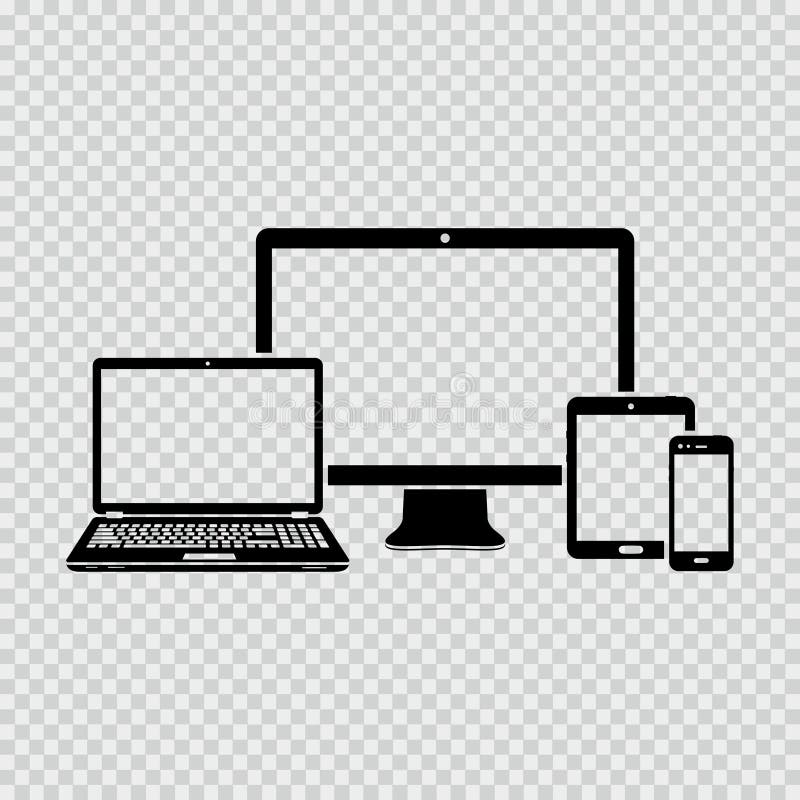 Electronic Devices Transparent Background Stock Illustrations – 948 ...