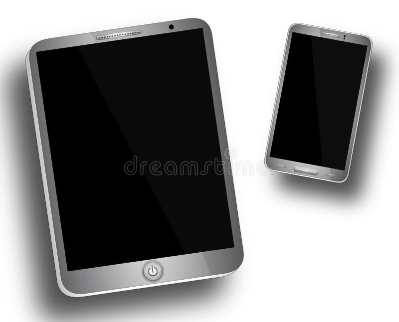 Electronic Devices White Background Stock Illustrations – 10,142 ...