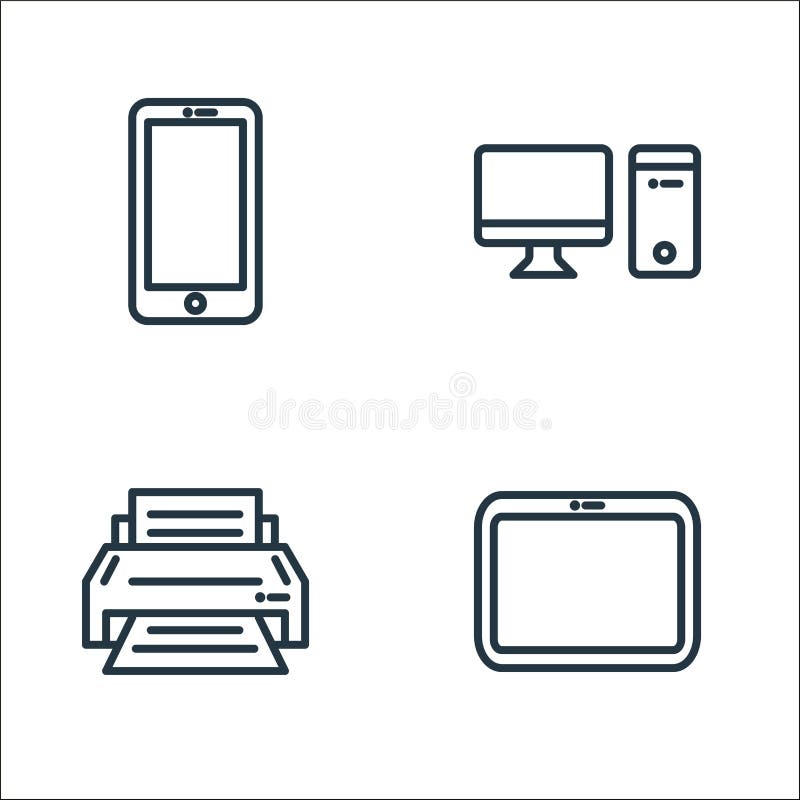 Devices Outline Stock Illustrations – 10,479 Devices Outline Stock ...
