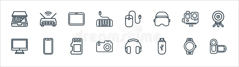 Devices Outline Stock Illustrations – 10,479 Devices Outline Stock ...