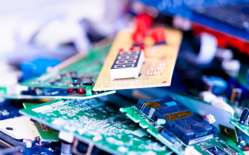 Electronic Devices Waste Ready for Recycling Editorial Image - Image of ...