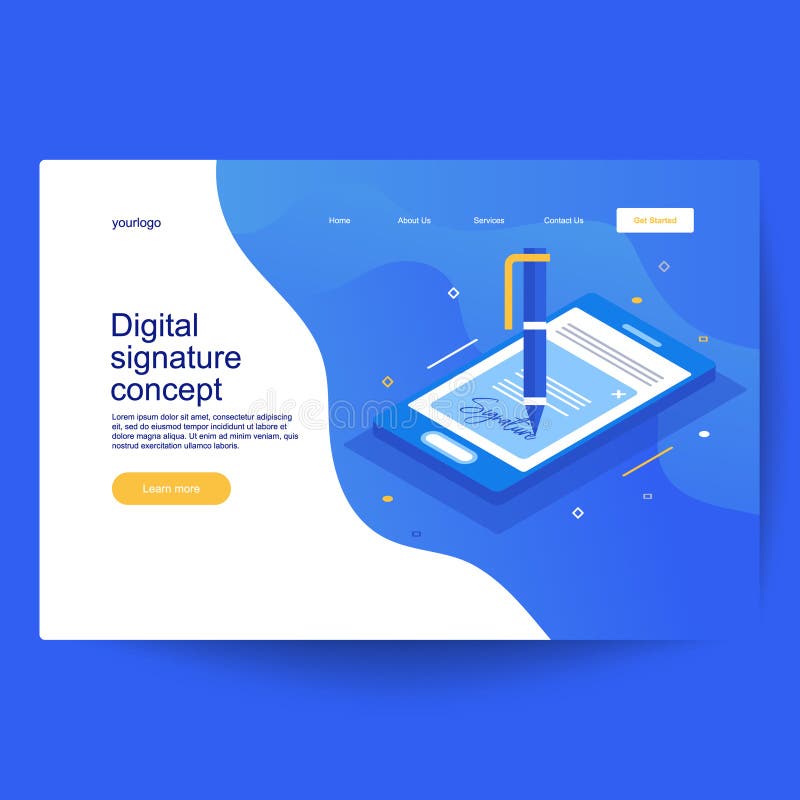 Verified Digital Signature Icon Stock Illustrations – 32 Verified ...