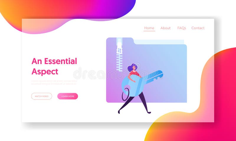 Electronic Document Management System Stock Illustrations – 922 ...