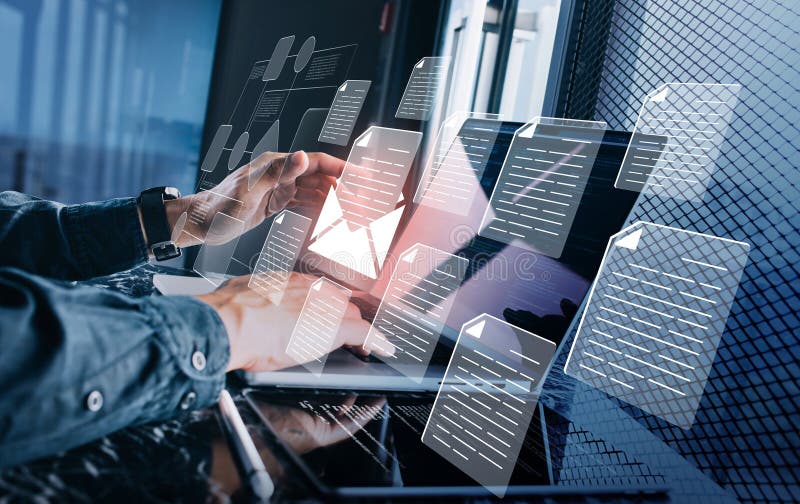 Electronic Documents,email with Automation Management System.digital ...