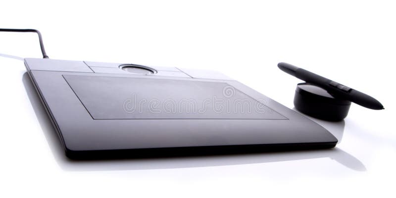 Electronic Drawing Pen Tablet Stock Image - Image of electronic, device ...