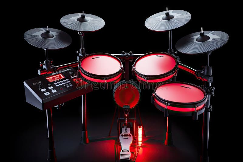 Electronic Drum Kit with Variety of Unique Sticks and Beat Patterns ...