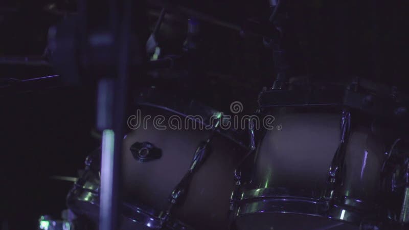 Installation drum stock image. Image of blues, concert - 4666669