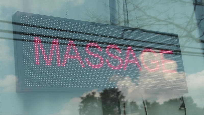 Electronic Electric Digital Rectangle Horizontal Changing Animated Sign ...