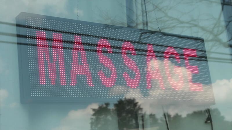 Electronic Electric Digital Rectangle Horizontal Changing Animated Sign ...