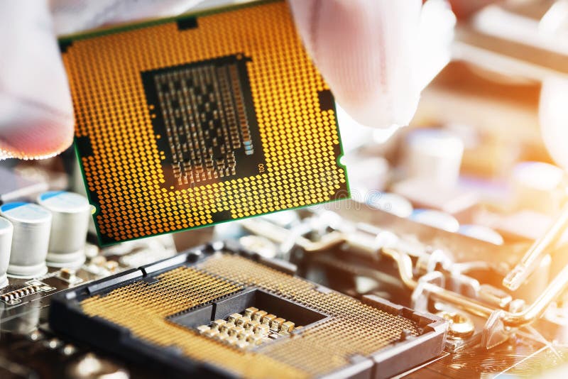 Electronic Engineer of Computer Technology. Maintenance Computer Cpu ...