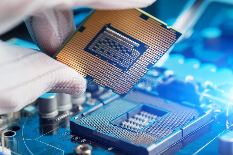 Electronic Engineer of Computer Technology. Maintenance Computer Cpu ...