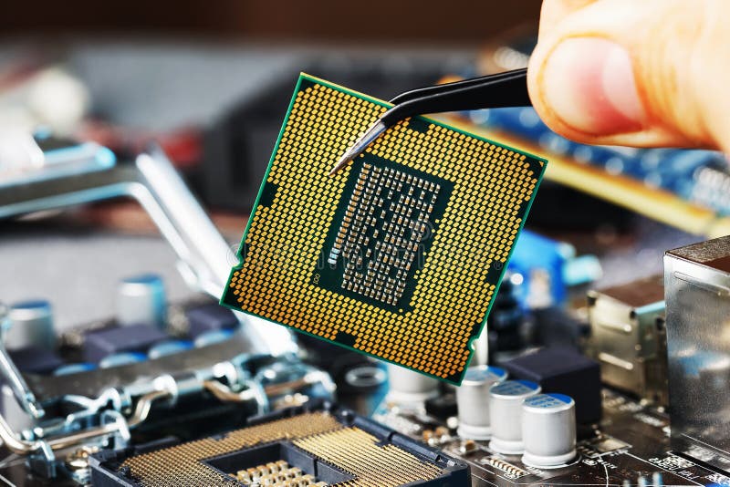 Electronic Engineer of Computer Technology. Maintenance Computer Cpu ...