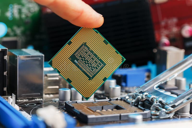 Electronic Engineer of Computer Technology. Maintenance Computer Cpu ...