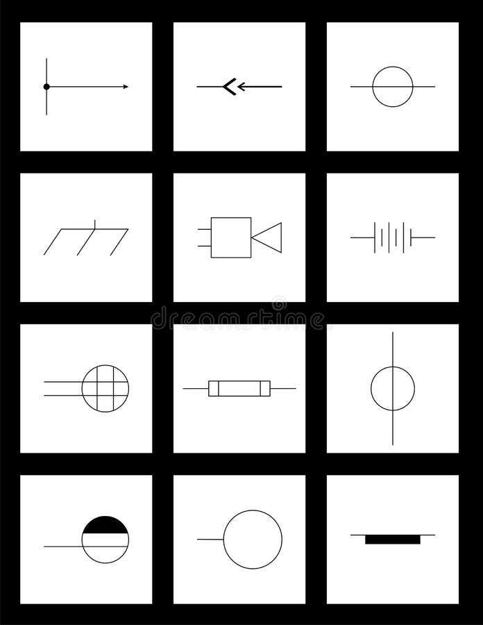 Printable electrical symbols - mathplz