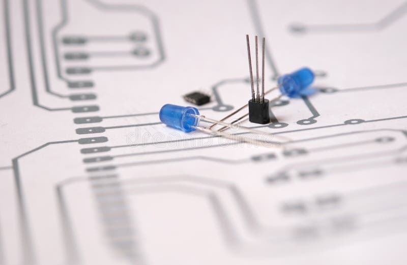 Electronic Engineering and Works Stock Photo - Image of ...