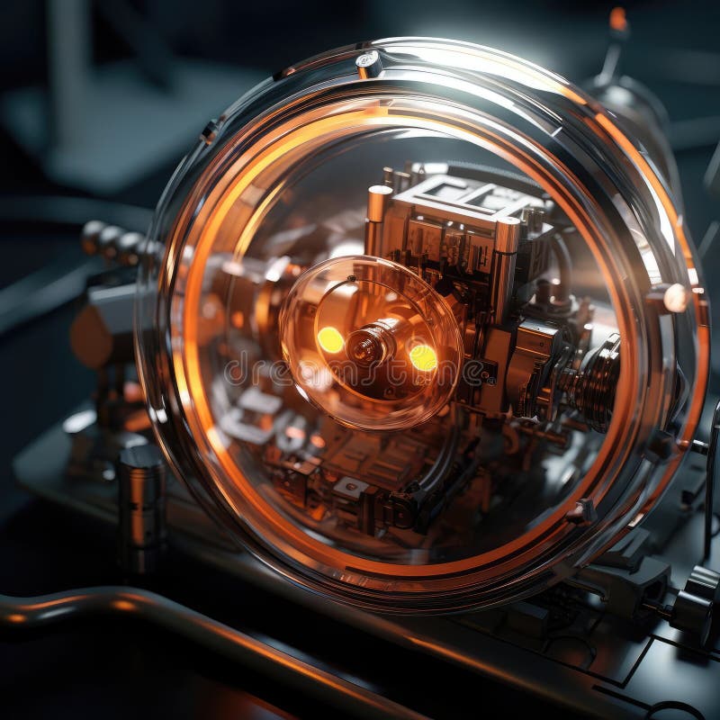 Electronic Equipment of the Future Stock Illustration - Illustration of ...